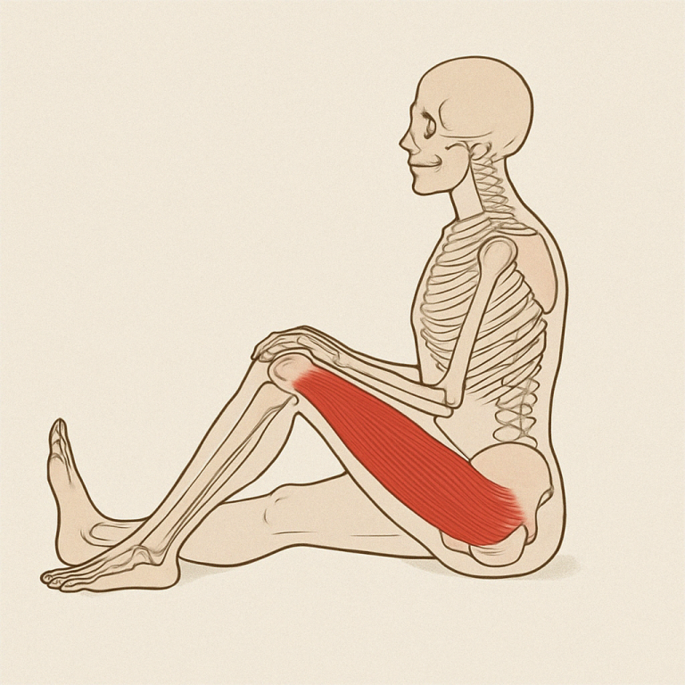 Seated Hamstring Stretch: How to Do It, Daily Sets and Reps to Improve ...