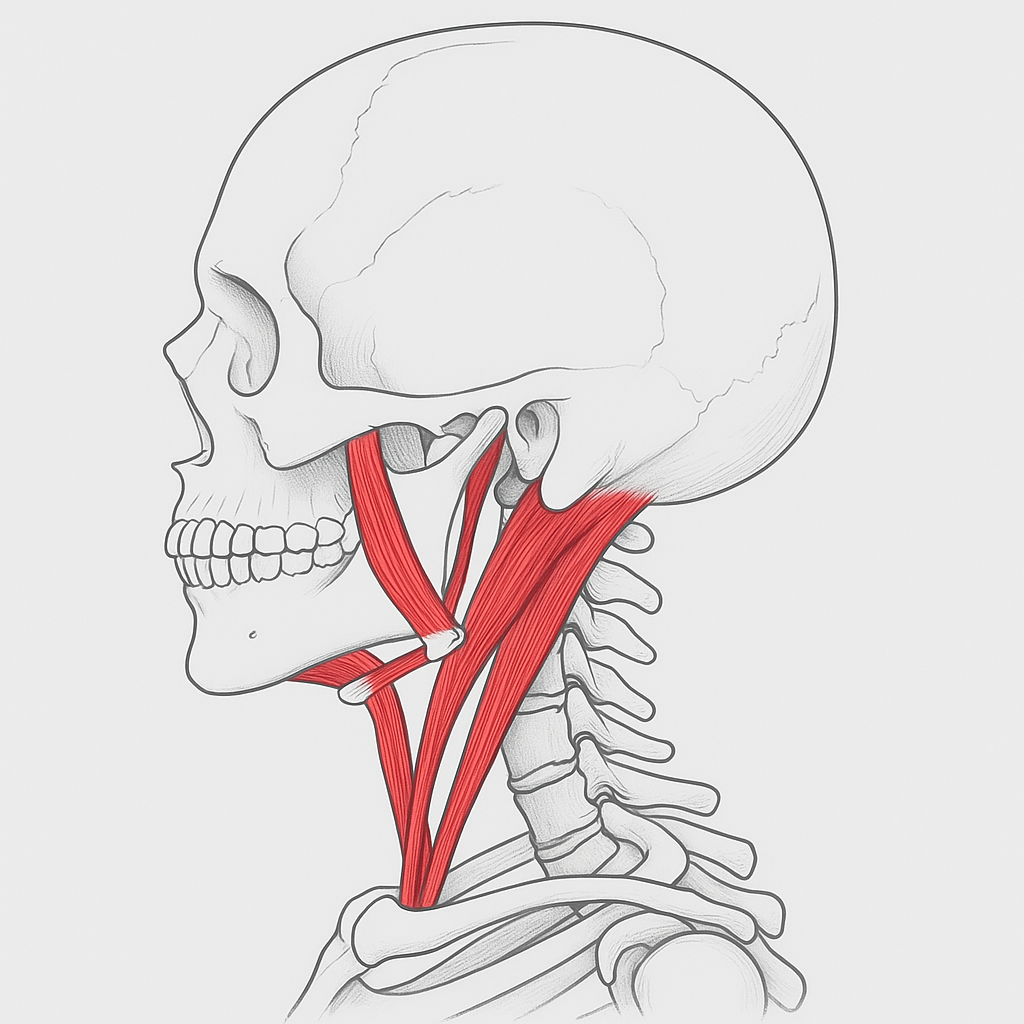 Hyoid Muscles (Stylohyoid, Digastric, Mylohyoid): Different Ways to ...