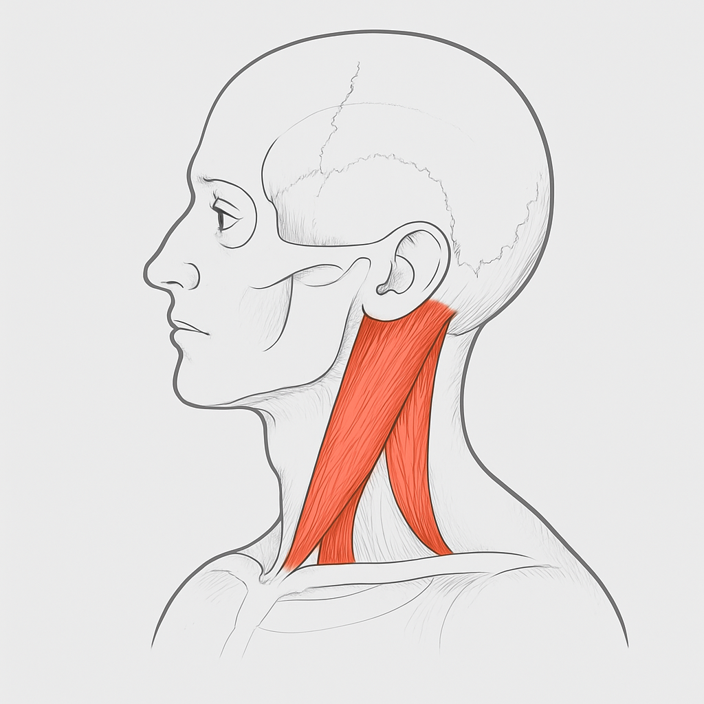 Sternocleidomastoid: Different Ways to Engage, Where the Muscle Is ...